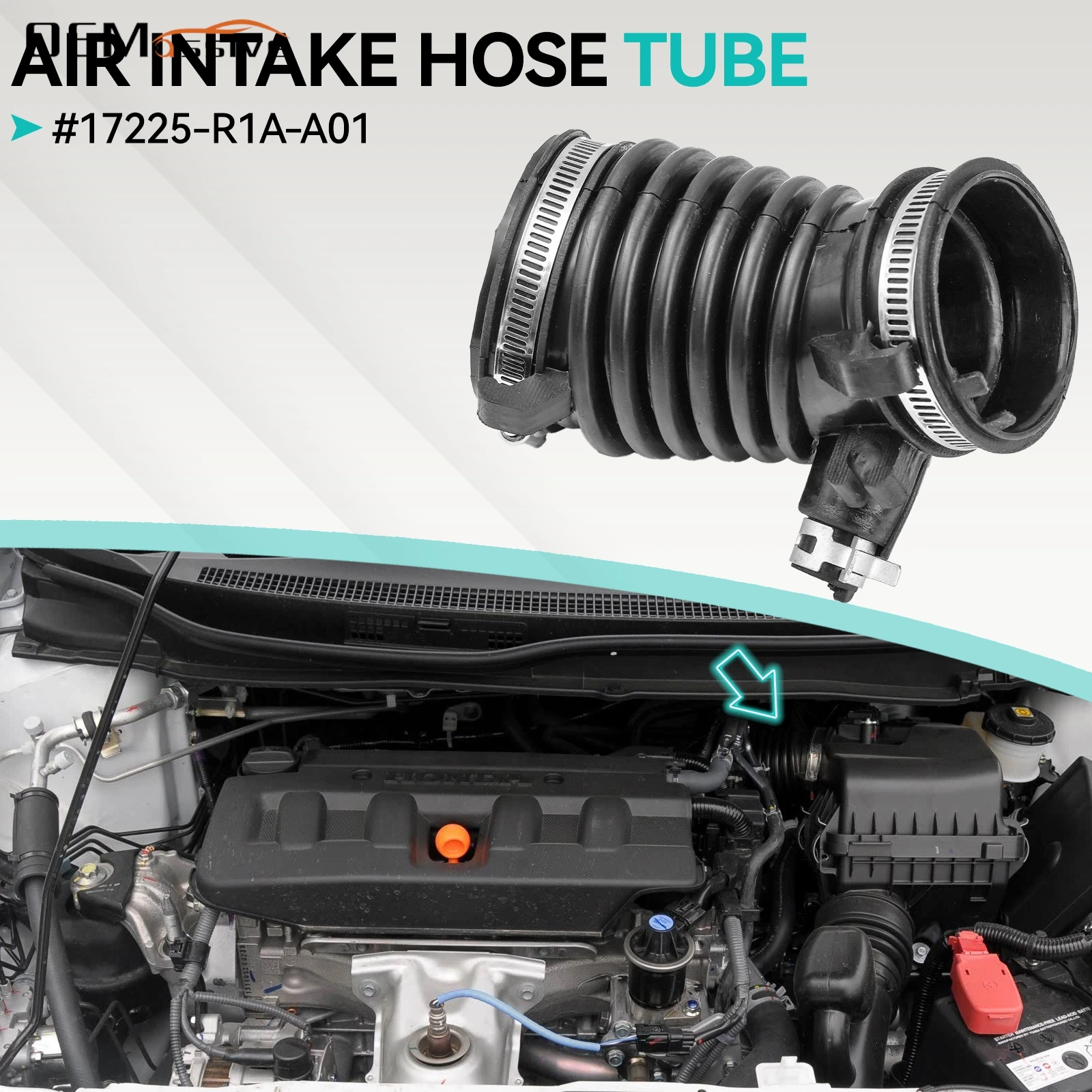 17225-R1A-A01 For Honda Civic Acura ILX 1.8L 2012 2013 2014 2015 Air ...