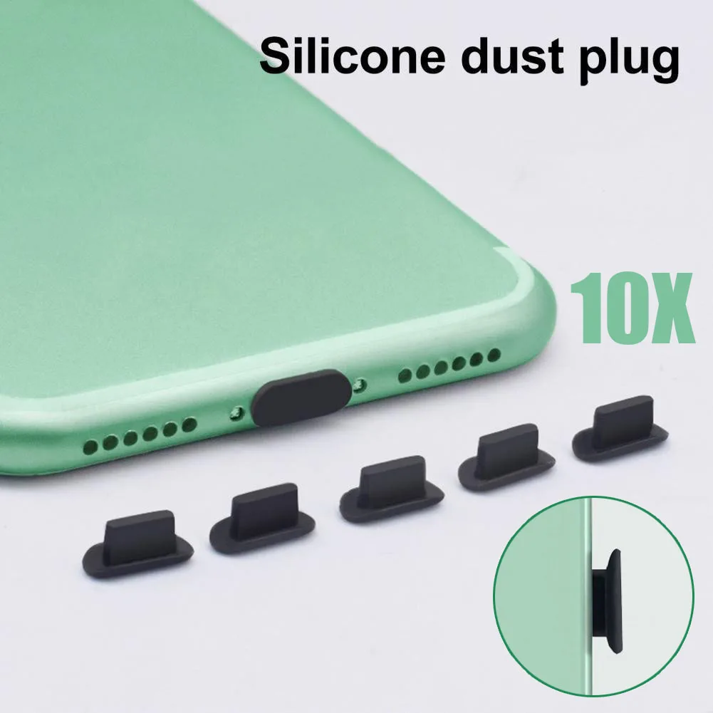 Silicone Dust Plug for Iphone 6 7 8 X 11 12 13 Pro Charging Port Cover ...