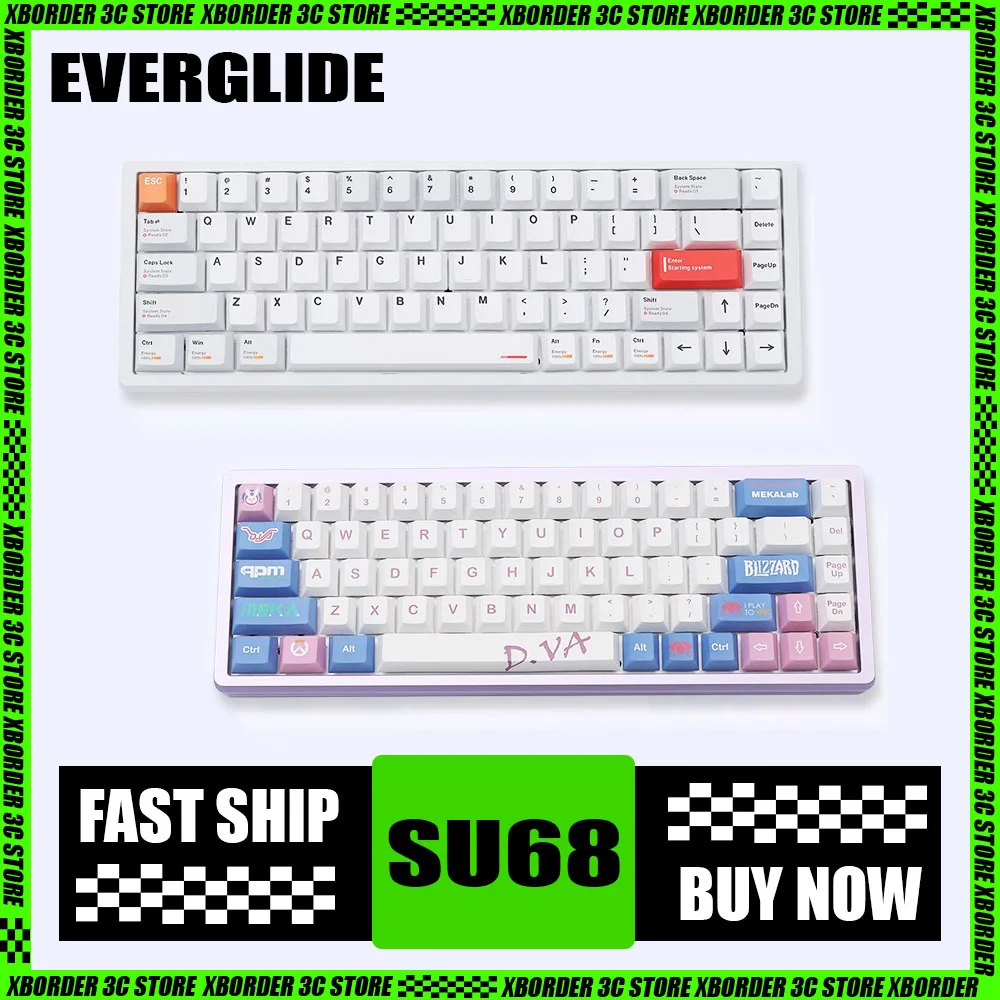 Everglide-Su68-Magnetic-Switch-Mechanical-Keyboard-Aluminium-Alloy ...