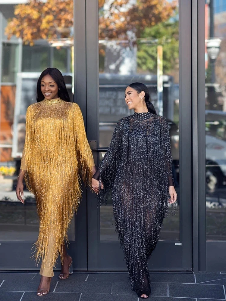 Tassel-Costume-Singer-Long-Dresses-Women-Birthday-Evening-Party-Dress ...