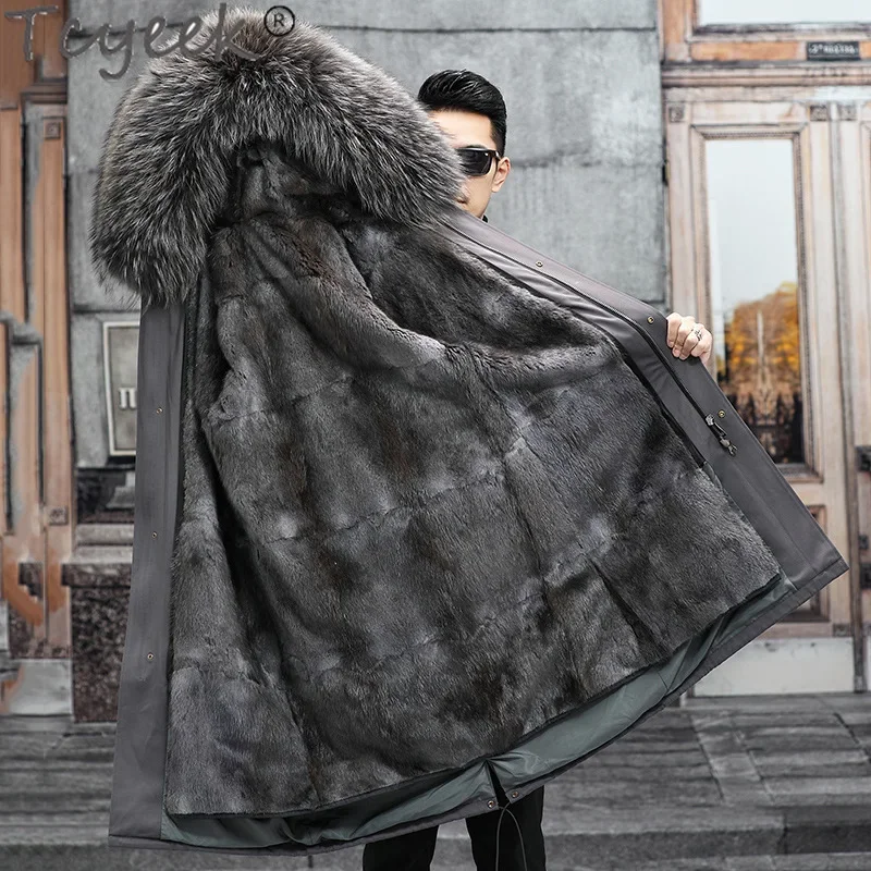 Tcyeek-2023-Warm-Natural-Mink-Fur-Liner-Detachable-Coats-Fashion-Mens ...