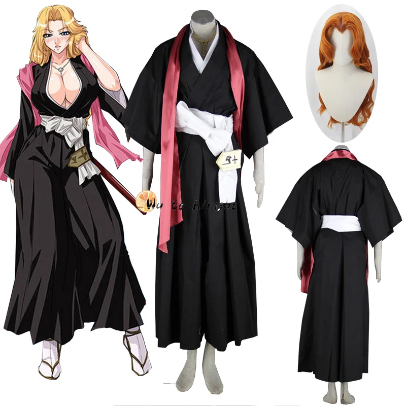 Anime-Bleach-Cosplay-Matsumoto-Rangiku-Costume-with-Scarf-Halloween ...