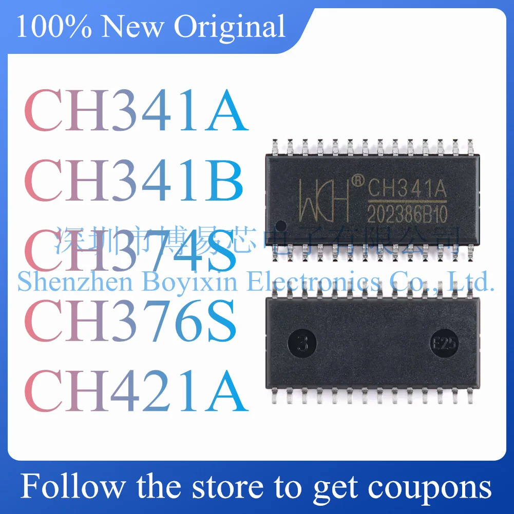 Chip-original-do-adaptador-USB-genu-no-CH341A-CH341B-CH374S-CH376S ...