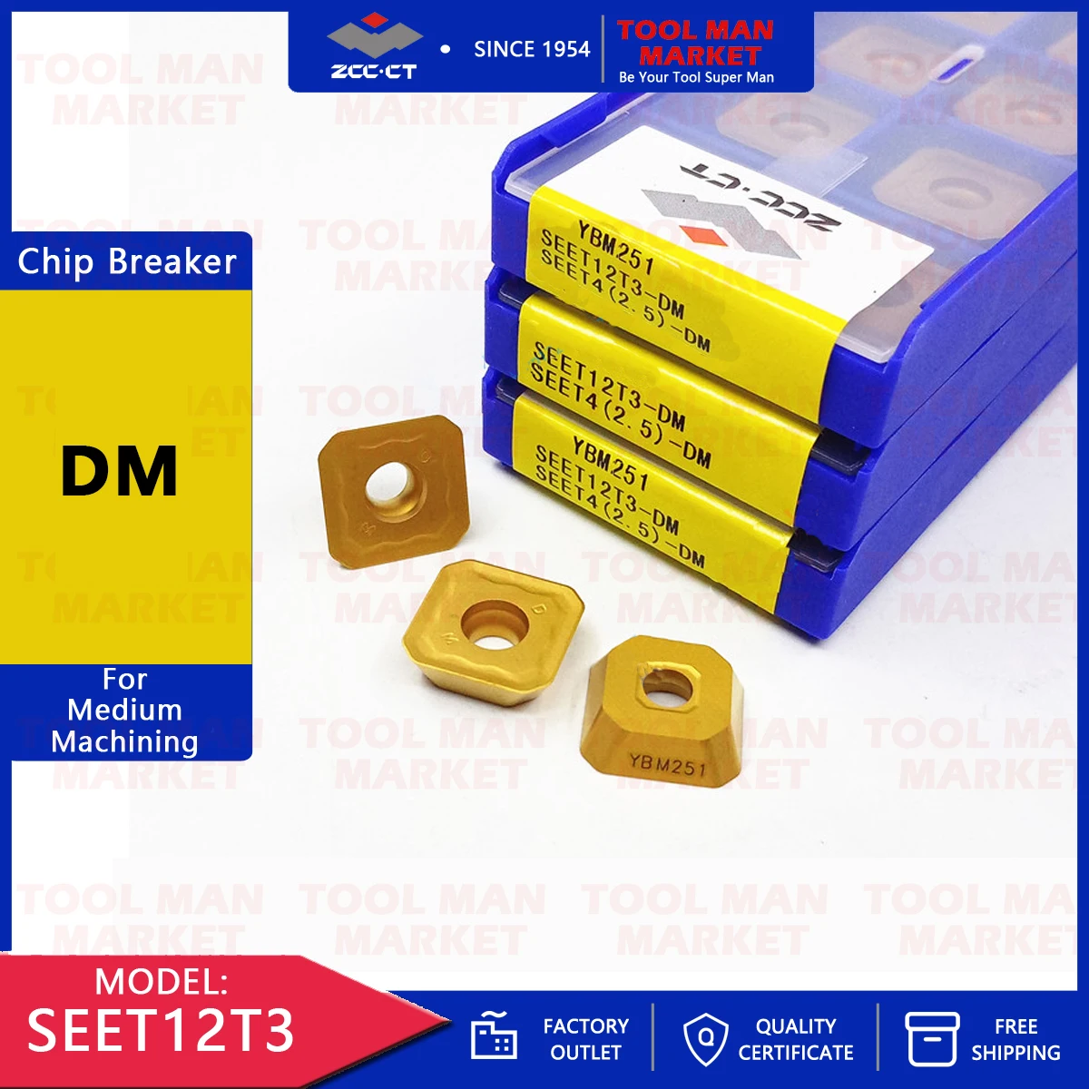 ZCC-CT-Original-SEET12T3-DM-Milling-Inserts-SEET-12T3-DM-Lathe-Tool ...