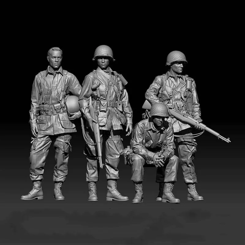 Modelismo-Militar-1-35-Scale-Historical-Miniature-US-Infantry-Squad-4 ...