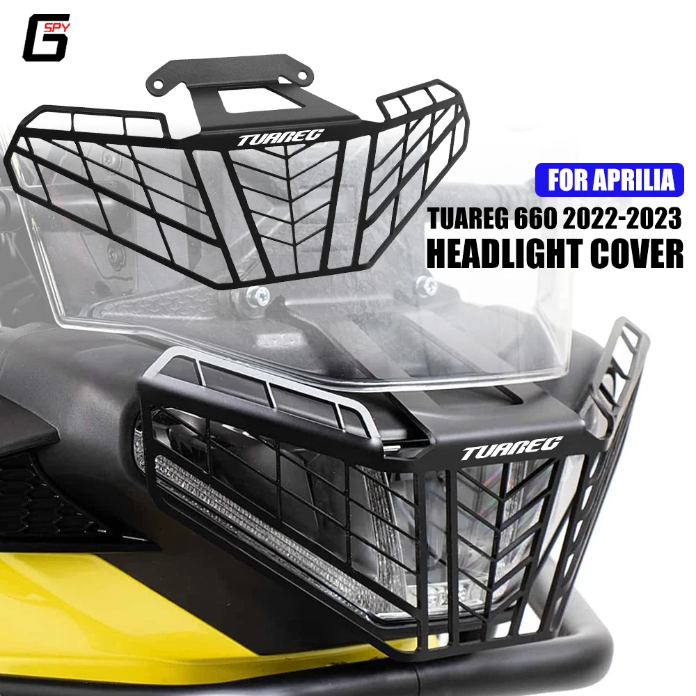TUAREG-660-Motorcycle-Accessories-Headlight-Head-Light-Guard-Protector ...
