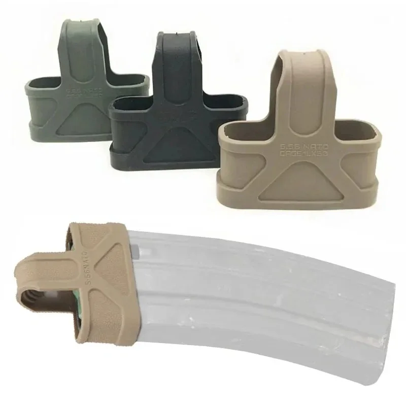New-Tactical-5-56-Fast-Magazine-Rubber-Holster-Mag-Pull-Assist-Cage ...
