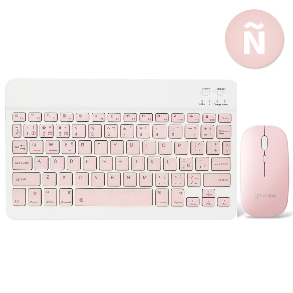 Spanish-Wireless-Bluetooth-Keyboard-For-iPad-Air-5-10-9-Pro-11-2018 ...