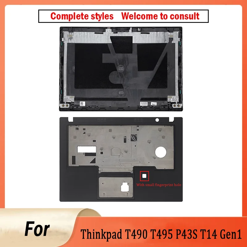 New Case For Thinkpad T490 T495 P43S T14 Gen1 Laptop Shell LCD Top ...