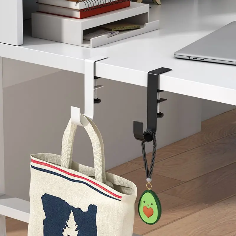 Adjustable-Table-Edge-Hook-No-Punch-Headphone-Holder-Portable-Clip ...