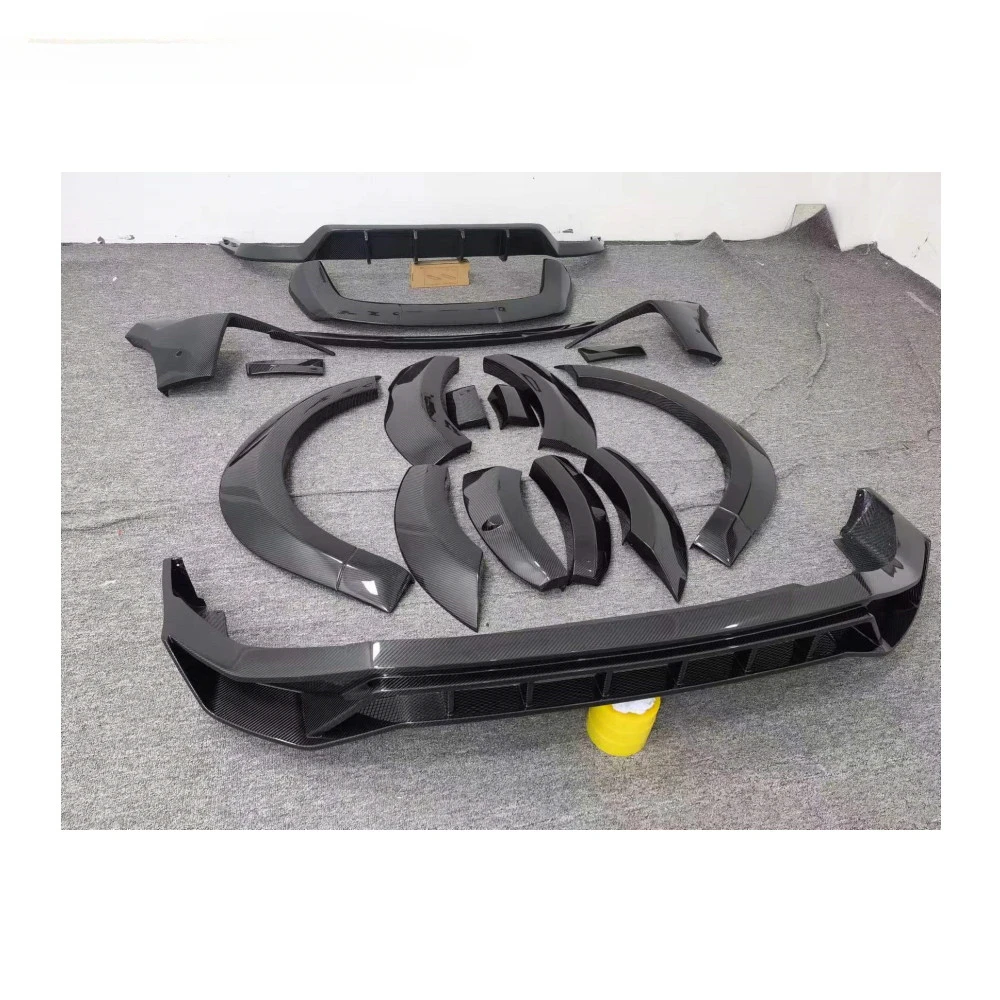 Q8-wide-body-kit-bumper-suitable-for-Audi-Q8-SQ8-LD-carbon-fiber-body ...