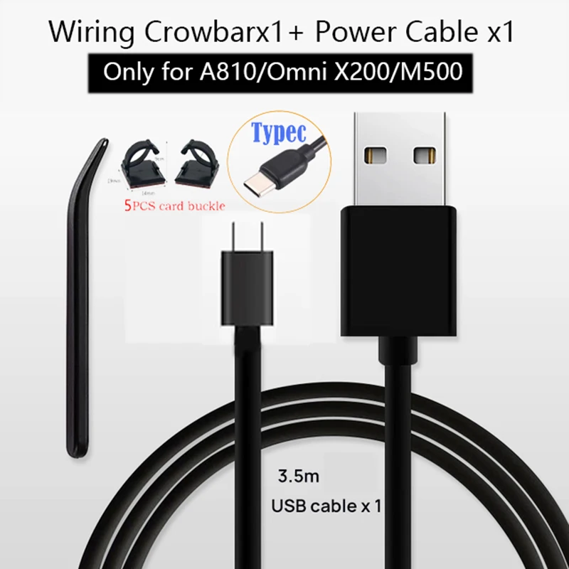 for 70mai Micro USB Charging Cable for 70mai 4K A800S 70mai A500S 1S ...