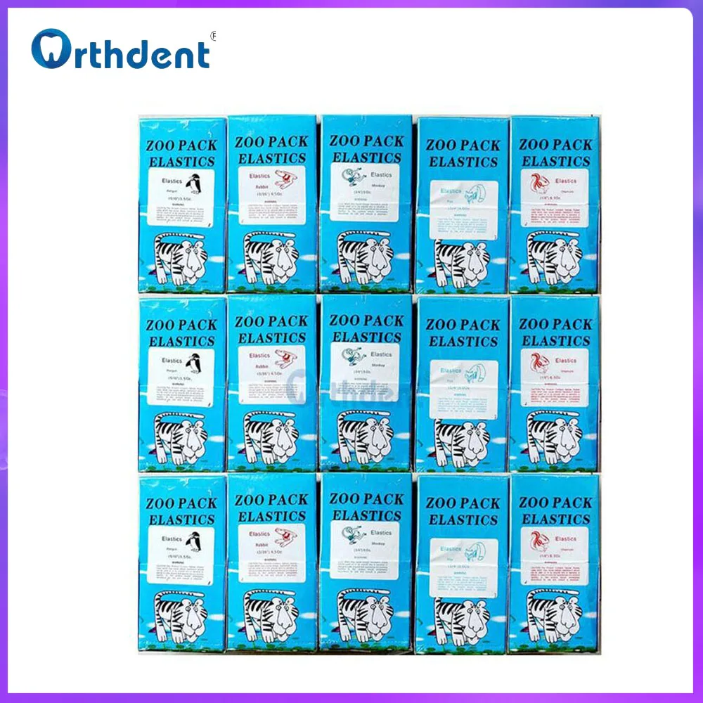 5000-Pcs-Box-Dental-Orthodontic-Rubber-Bands-Zoo-Pack-Elastics-Rings ...
