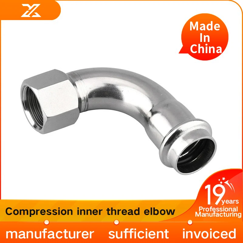 304-stainless-steel-compression-internal-thread-elbow-90-degree ...