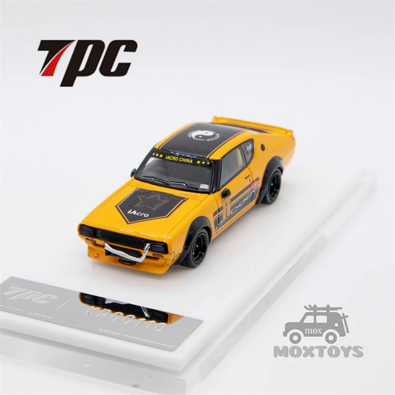 TPC-1-64-LBWK-Nissan-KPGC110-26-Yellow-limited999-Diecast-Model-Car.jpg