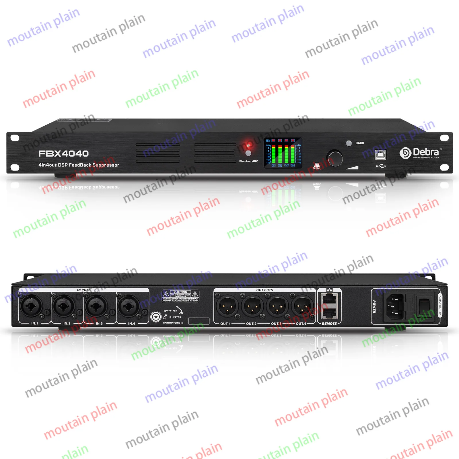 Pre-effector-Feedback-Suppressor-Microphone-Anti-howling-Professional-K ...