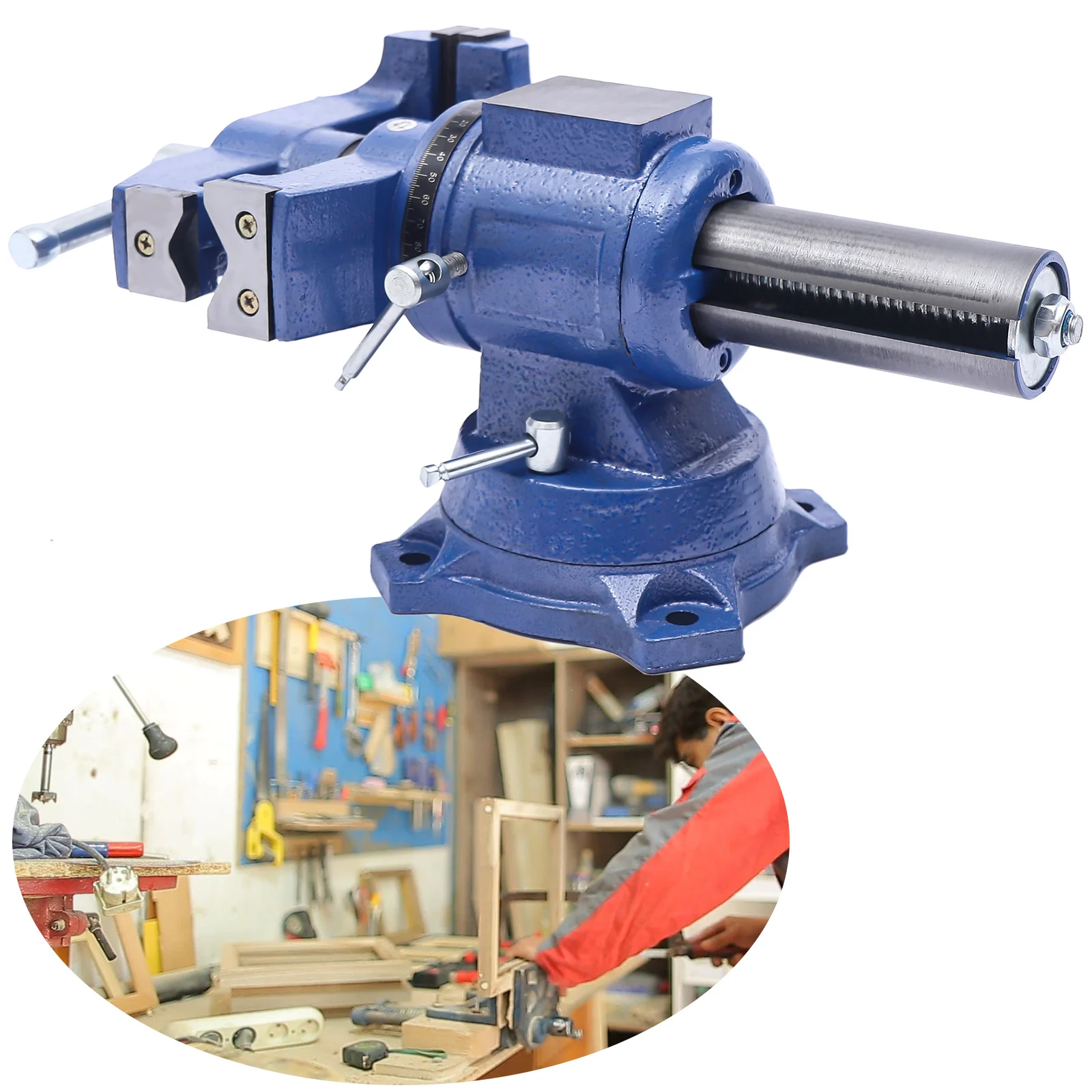 Sydney Tools Bench Vice Review: The 360° Turntable Workbench ...