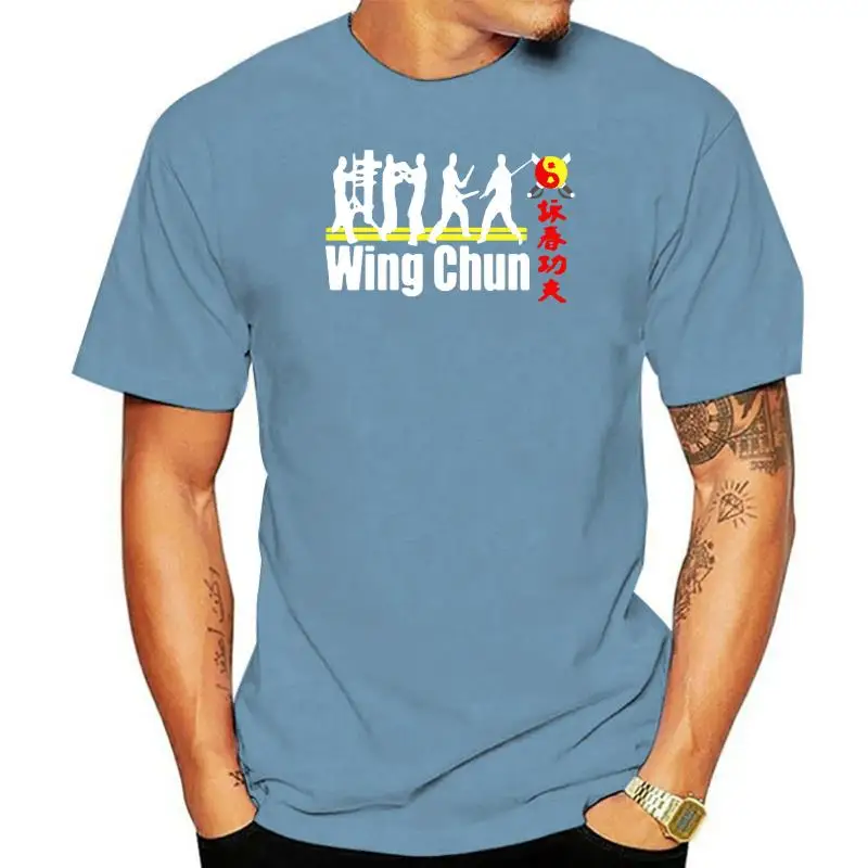 New Grand Master Ip Man Wing Chun Tsun Kungfu T Shirt Men Streetwear ...