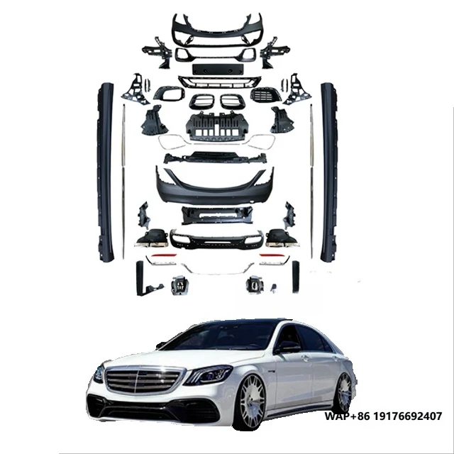 Modified Body Kits for'Mercedes benz W222 S CLASS 2014-2020 Facelift to ...