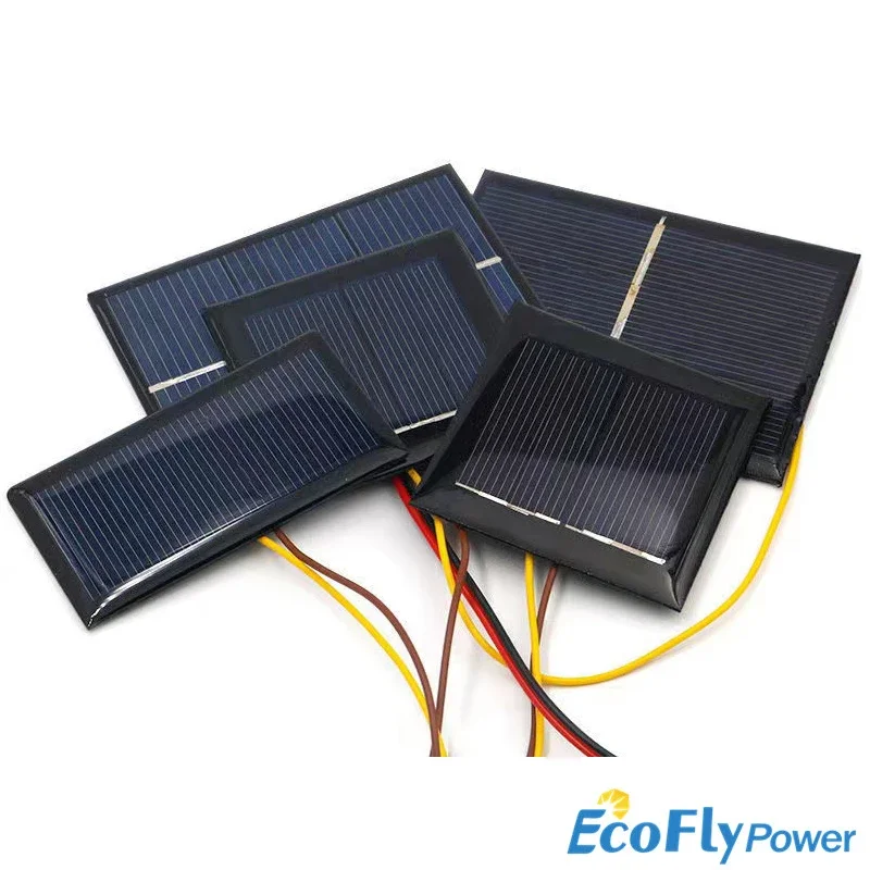 Epoxy-Mini-Solar-Panel-1W-2W-3W-4W-5V-6V-7V-Sunlight-Charge-Power-Bank ...