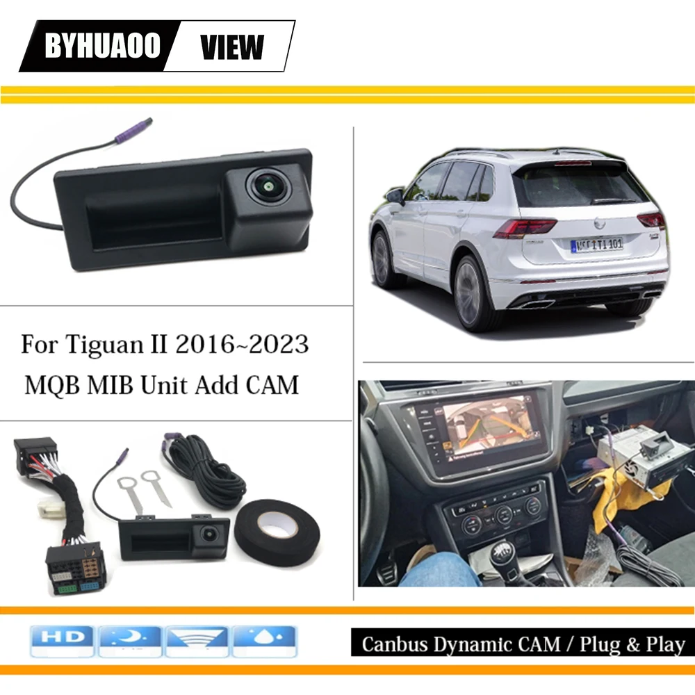Canbus-Dynamic-Camera-For-VW-Tiguan-II-2016-to-2023-Rear-View-Camera ...
