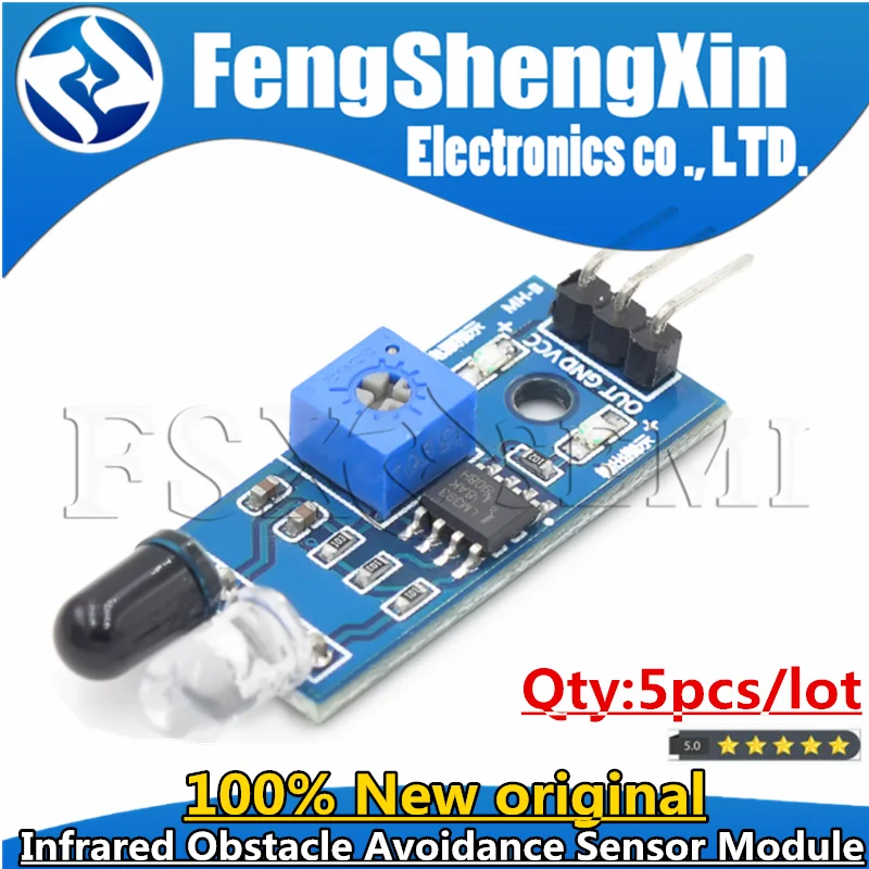 Módulo de Sensor de evitación de obstáculos infrarrojo para arduino ...