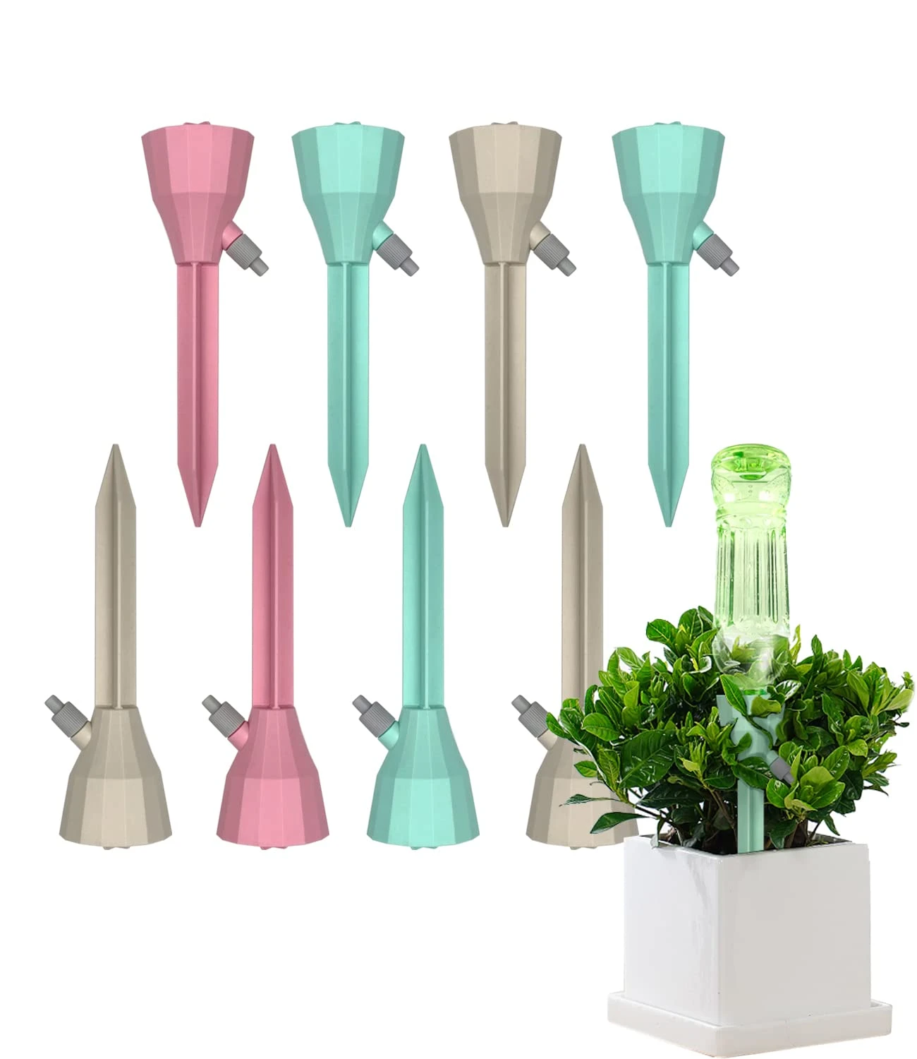 Self Watering Spikes Automatische Verstelbare Druppelirrigatie Systeem ...