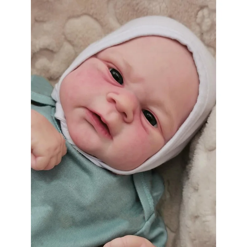42cm Premie Baby Reborn Doll Lifelike Elijah High Quality Genesis Hand ...