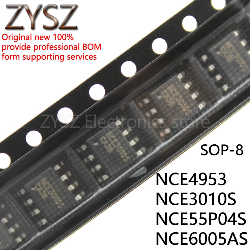 20PCS-NCE3010S-30V-10A-N-Channel-MOSFET-SOP-8-NCE4953-30V-5-1A-4953 ...
