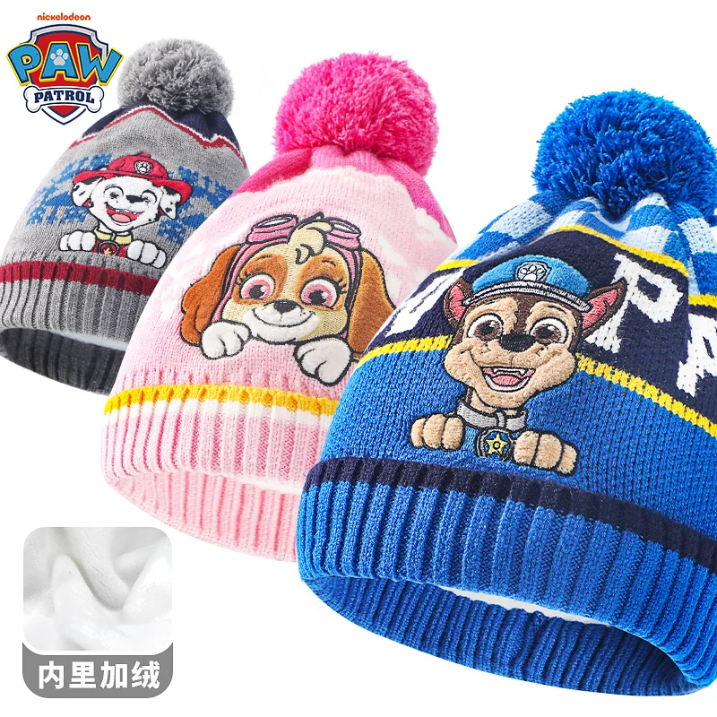 2022-New-Paw-Patrol-Cotton-Cute-Children-s-Autumn-Winter-warm-Hats ...