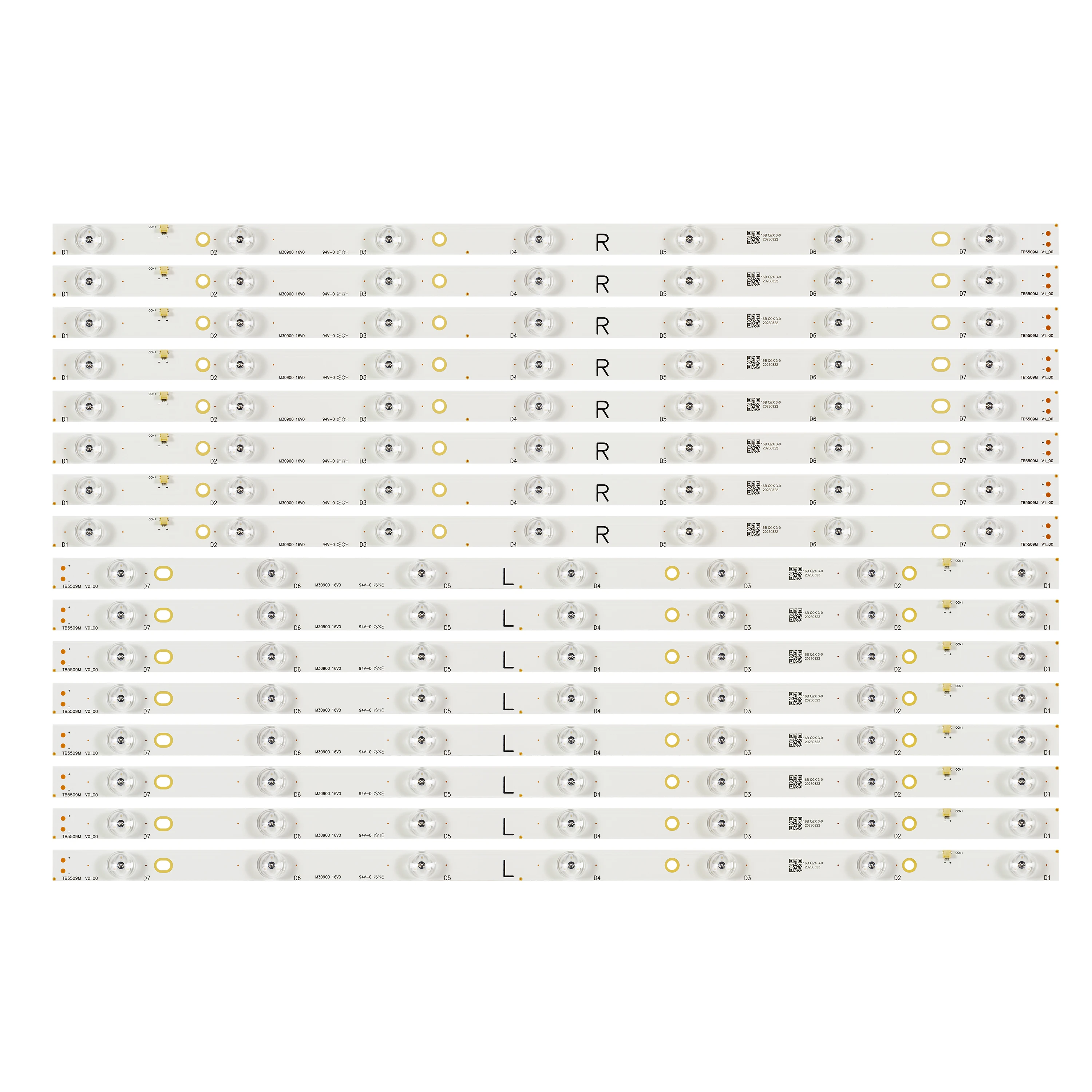 LED Strip for TX-55AX630B TX-55AX630E TX-55DX600B TX-55DX600E TX ...