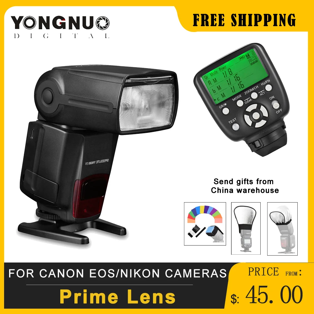 YONGNUO-YN560-IV-Flash-Lamp-Universal-2-4G-Wireless-Speedlite-Flash-On ...