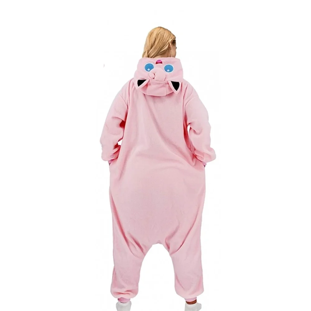 Jigglypuff Pokemon Adult Onesie Kigurumi Cosplay Costume - KawaiiMerch.com