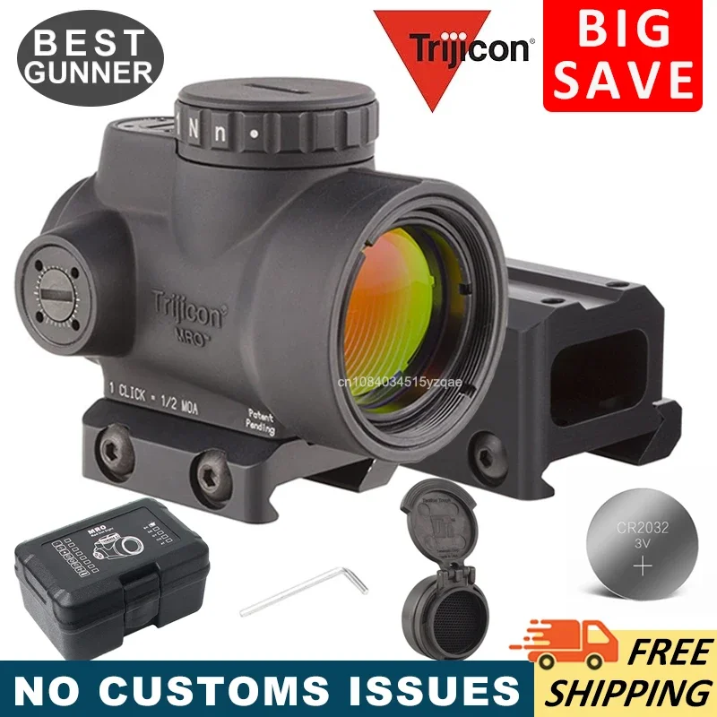 Trijicon-MRO-HD-2-MOA-Reticle-Rifle-Red-Dot-Sight-Scope-Black-w ...