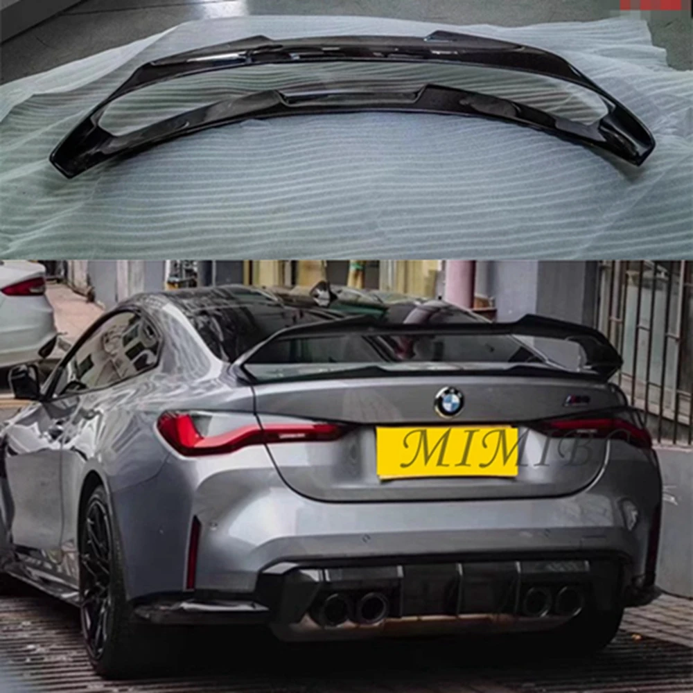FOR-BMW-M4-M3-G80-G82-High-Quality-Carbon-Fiber-Rear-Roof-Spoiler-Wing ...