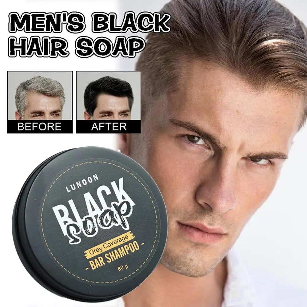 80g-Men-s-Black-Hair-Soap-Nourishing-Hair-Root-Anti-stripping-Soap ...