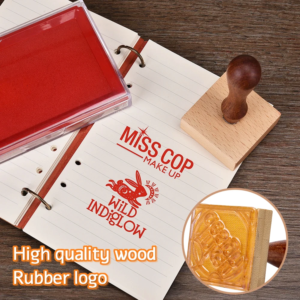 Personalisierte-Stempel-transparentes-Gummi-Logo-Siegel-individuelle ...