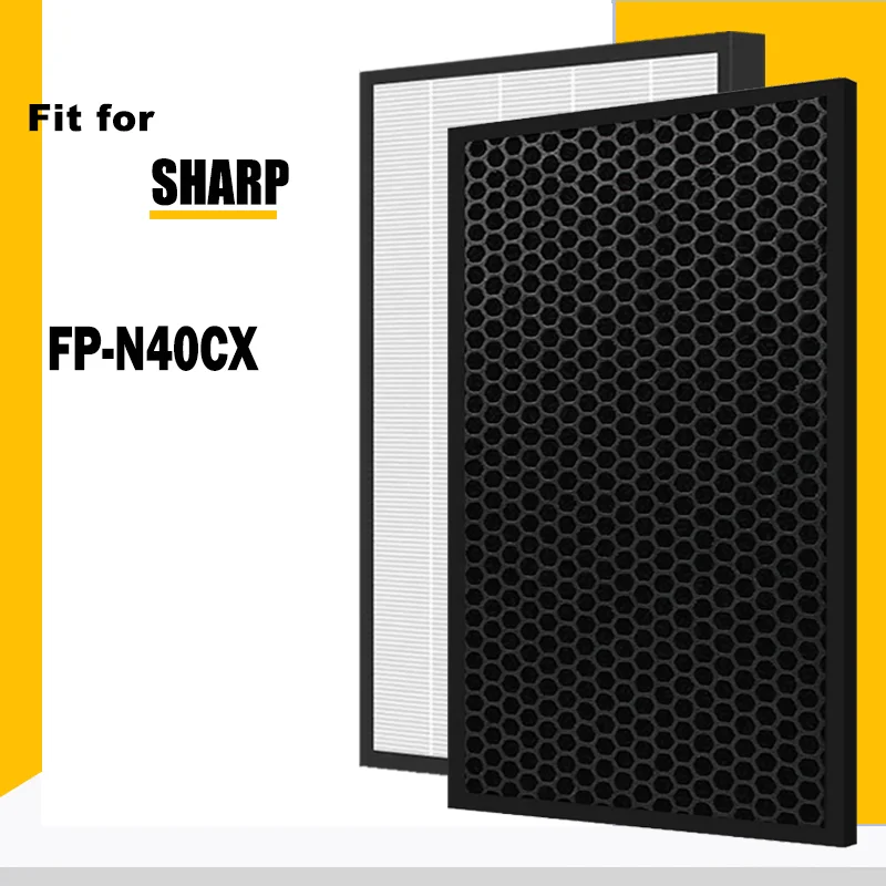Replacement FZ-N40HFU FZN40HFU Air Purifier HEPA Carbon Filter for ...