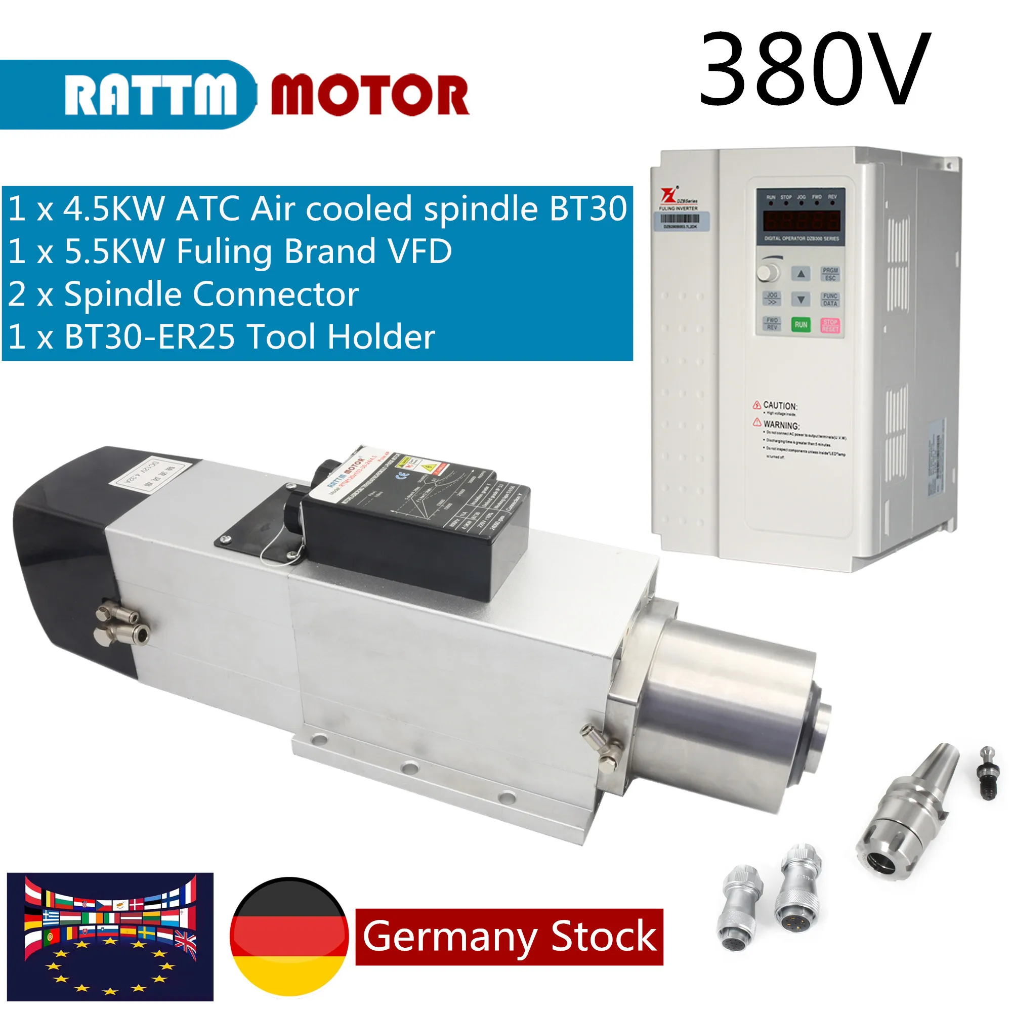 Stock-in-EU-US-CNC-BT30-ATC-air-cooled-spindle-motor-4-5KW-24000RPM ...