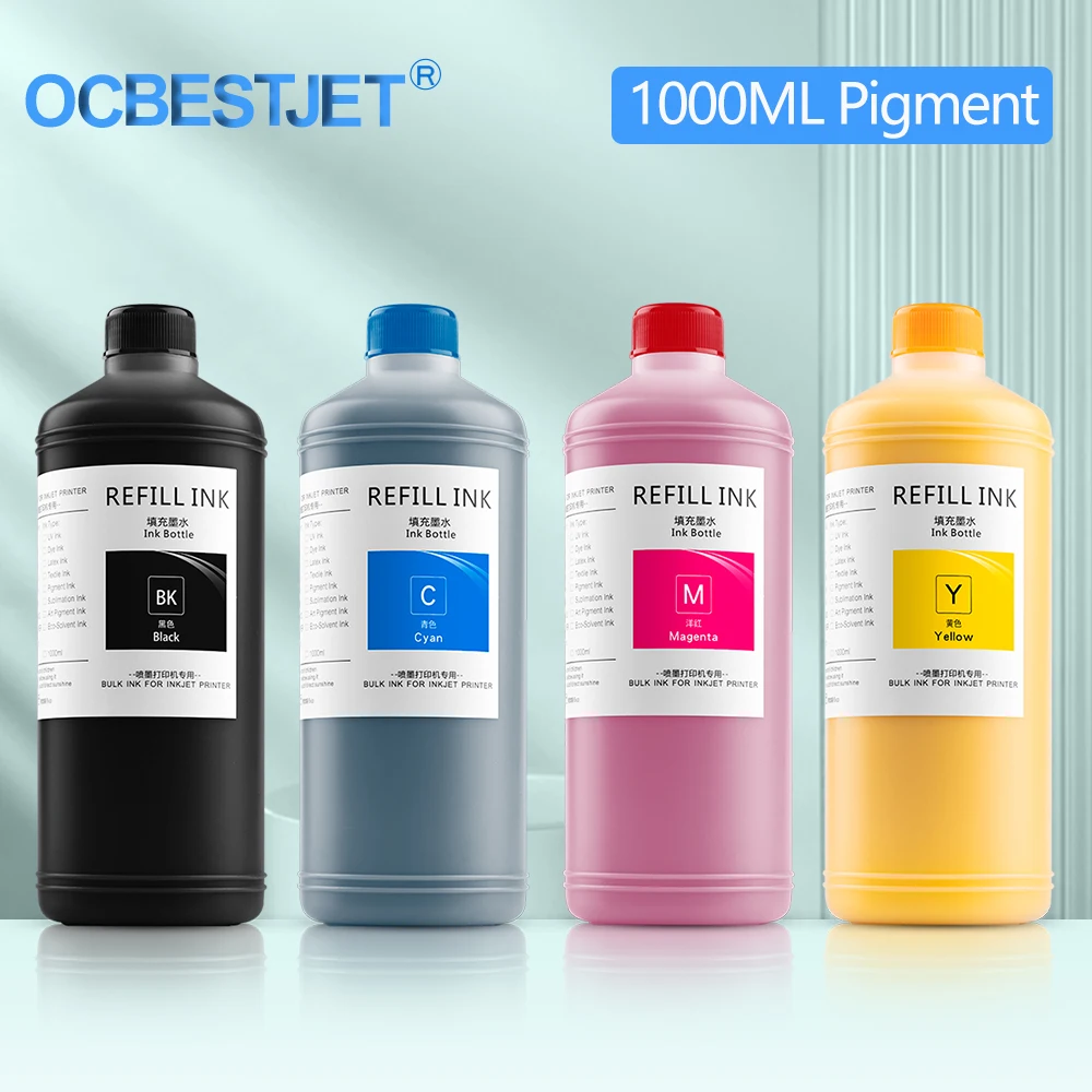 1000ml/Bottle Pigment Ink For HP 972X 973X 974X 975X 973 974 975 ...