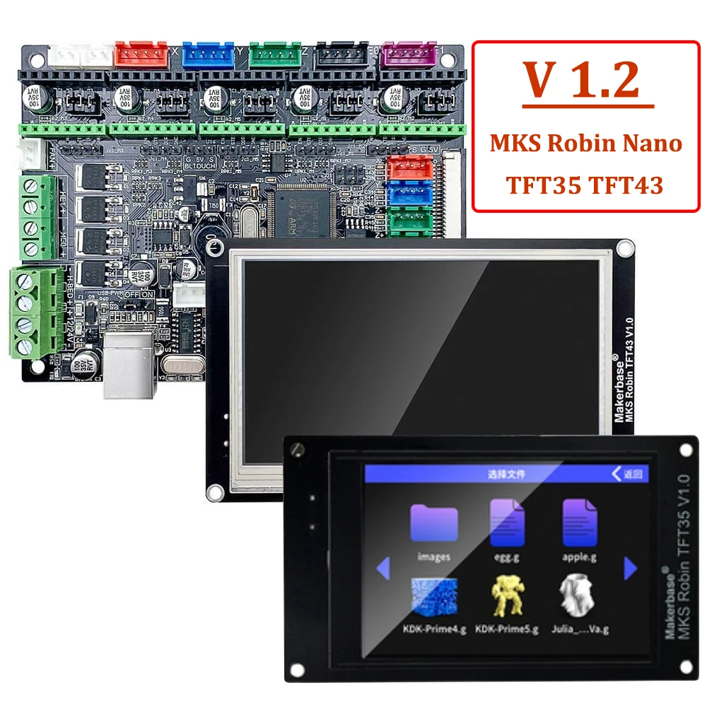 Makerbase-Placa-de-Control-MKS-Robin-Nano-V1-2-de-32-bits-piezas-de ...