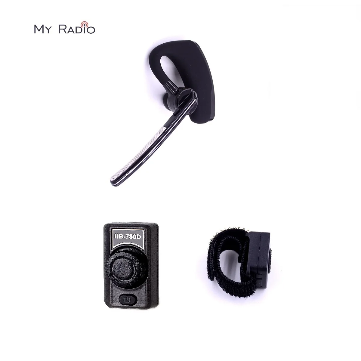 Wireless-Earpiece-PTT-Bluetooth-Headset-for-Hytera-PD780-PD700-PD580 ...