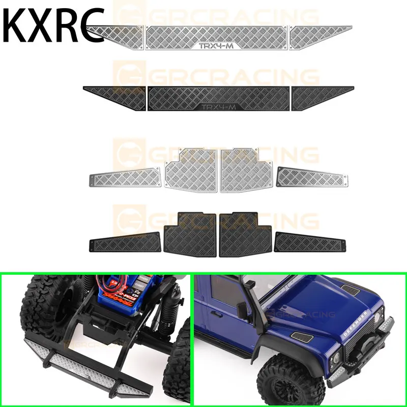 Metal Body Shell Protection Skid Plate Front Rear Bumper Decoration for ...