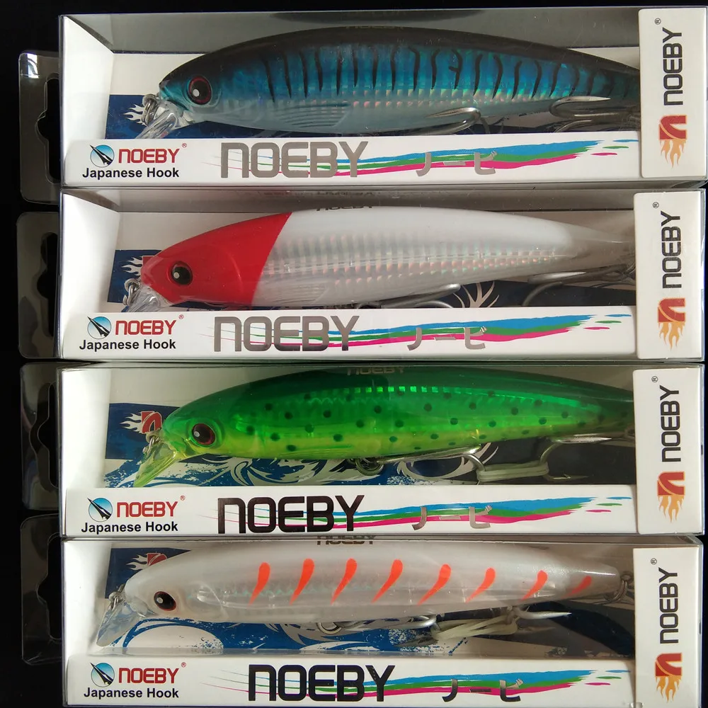 Noeby-Trolling-Minnow-Fishing-Lures-140mm-39g-Long-Casting-Floating-Artificial-Hard-Baits-for ...