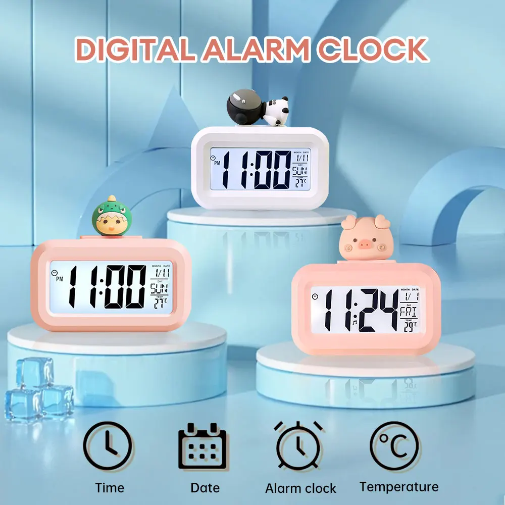 Digital-LCD-Alarm-Clock-with-Temperature-Detection-Cute-Cartoon-Mini ...