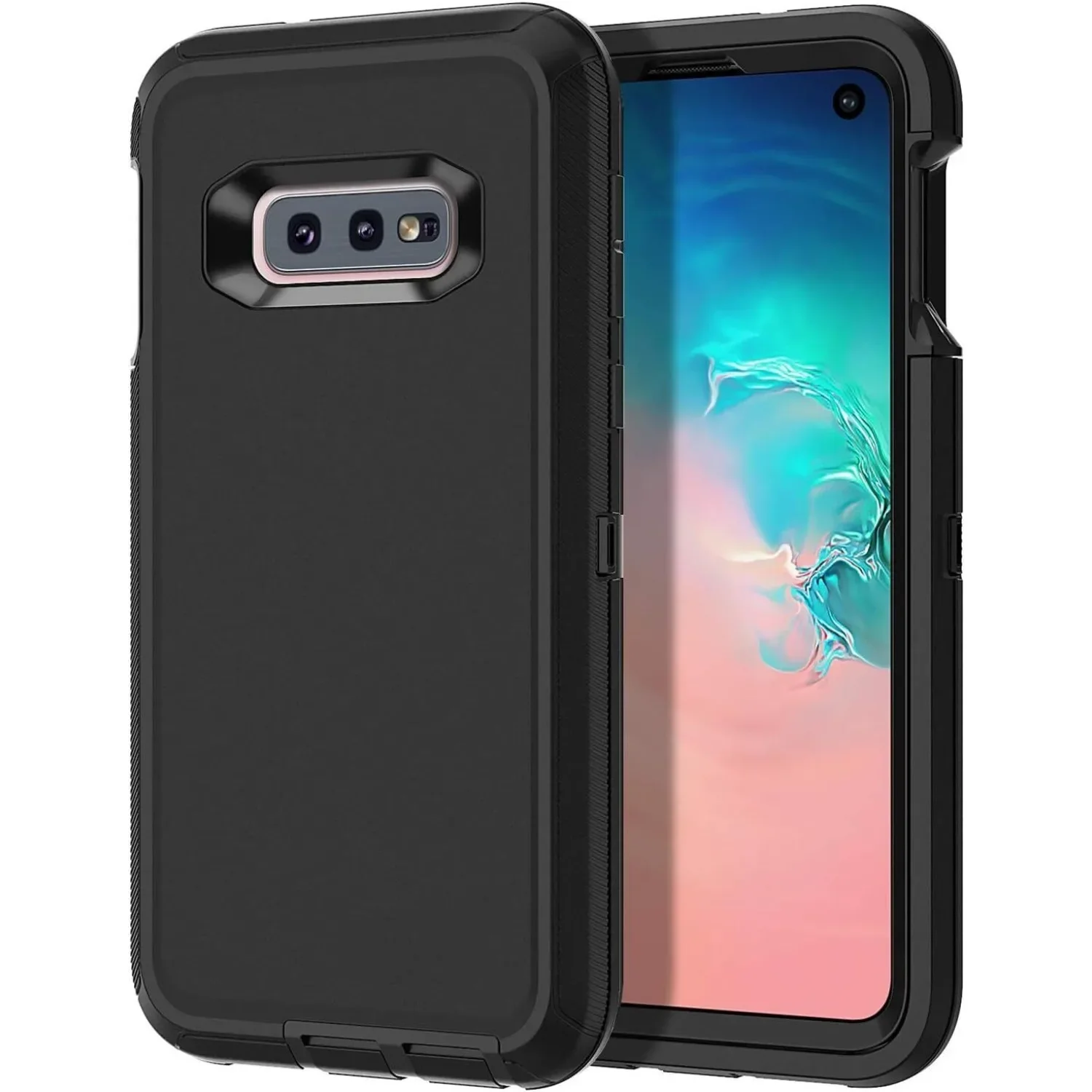 For-Samsung-Galaxy-S10e-Case-3-in-1-Heavy-Duty-Shockproof-Rugged-Defend ...