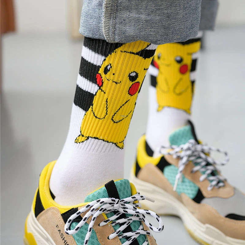 Pokemon-Pikachu-Ankle-Socks-Unisex-Invisible-Socks-Cartoon-Anime ...
