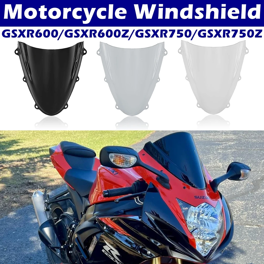 Windscreen Windshield For Suzuki GSXR600 GSXR750 GSXR 600 750 Z 2011 ...