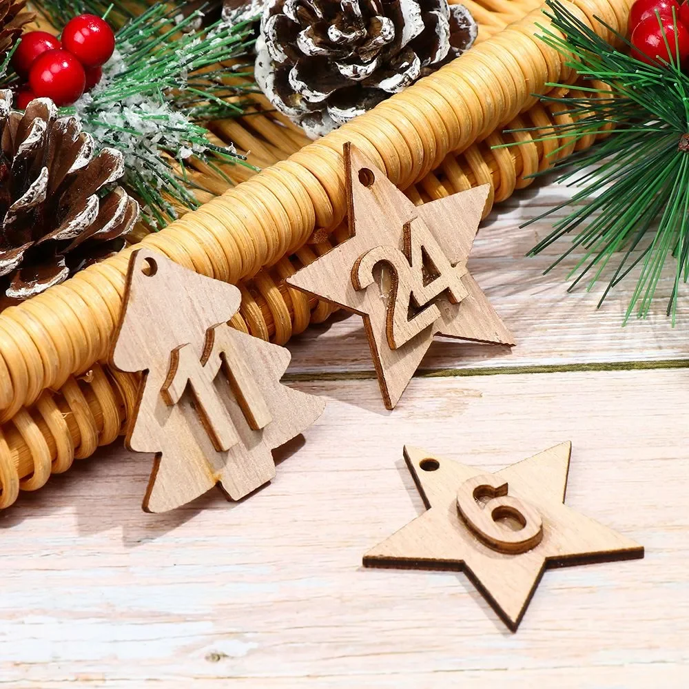 1-24-Numbers-Countdown-Christmas-Advent-Calendar-Wooden-Pendant-Xmas ...