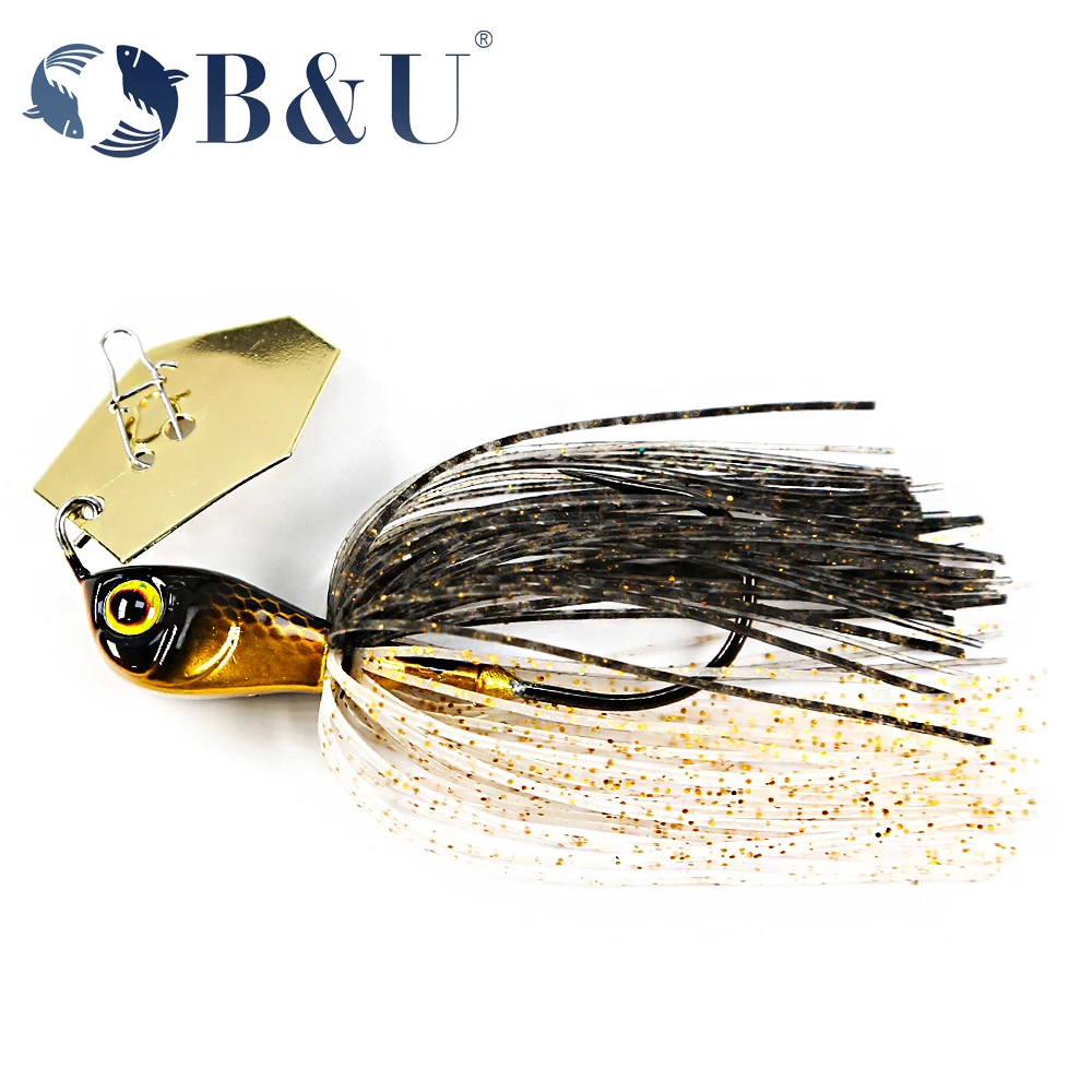 B-U-3-8oz-1-2oz-fishing-lure-Chatterbait-spinnerbait-Blade-Jig-Dancer ...